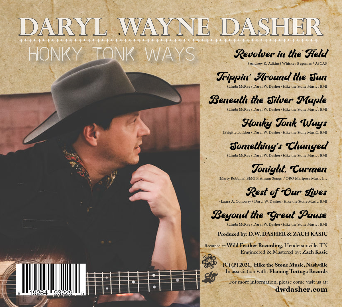 Autographed "Honky Tonk Ways" CD – DwdRanch: Official Daryl Wayne ...