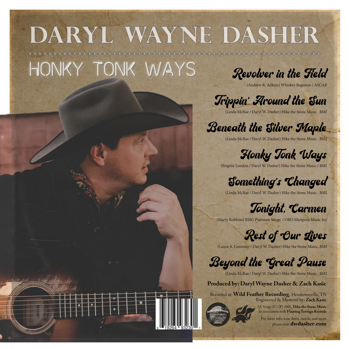 Autographed, Special Edition "Honky Tonk Ways" Black Vinyl LP ...
